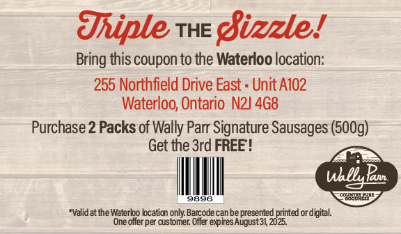 Waterloo Coupon - Wally Parr Foods